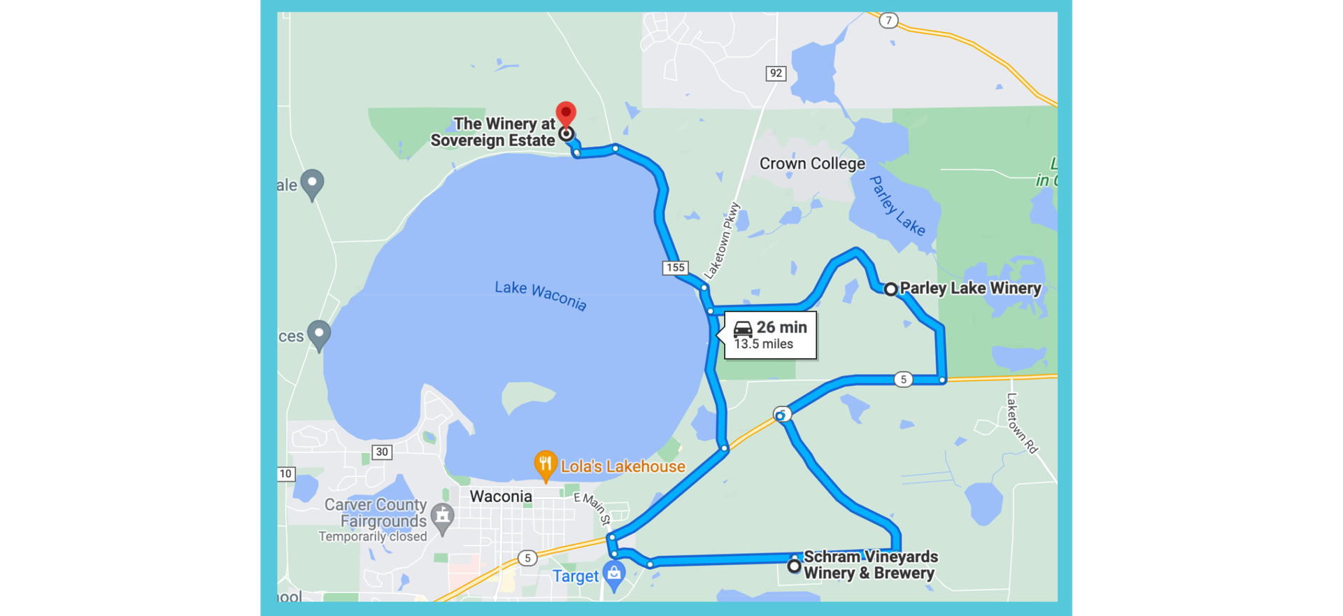 Waconia Wine Country – The Wineries of Lake Waconia